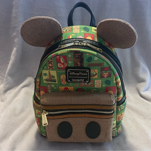 Loungefly | Bags | Disney Loungefly Mickey Mouse The Main Attraction ...